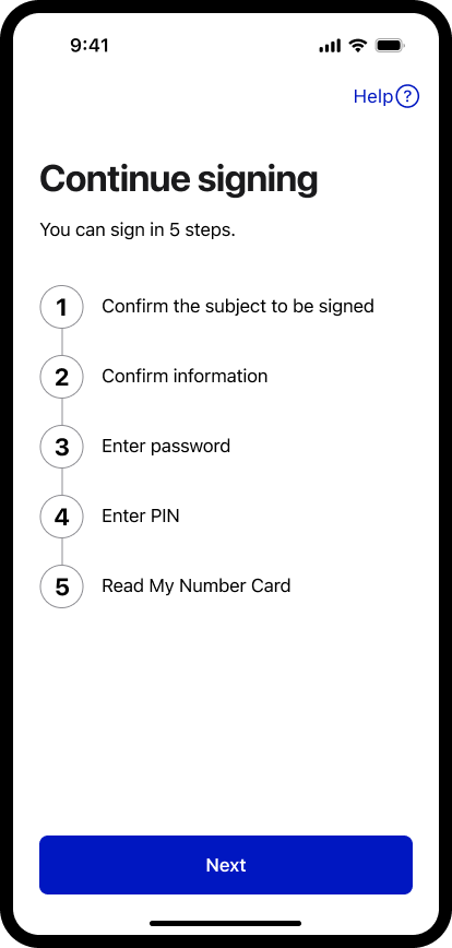 How to Sign | Digital Identification App | Digital Agency Services