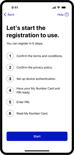 How to Register for Using the App | Digital Identification App ...