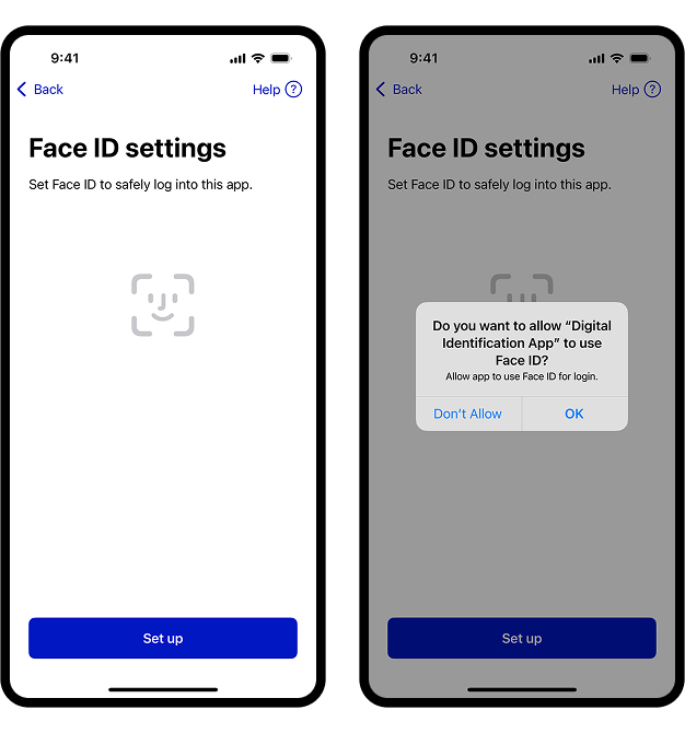 How to Register for Using the App | Digital Identification App ...